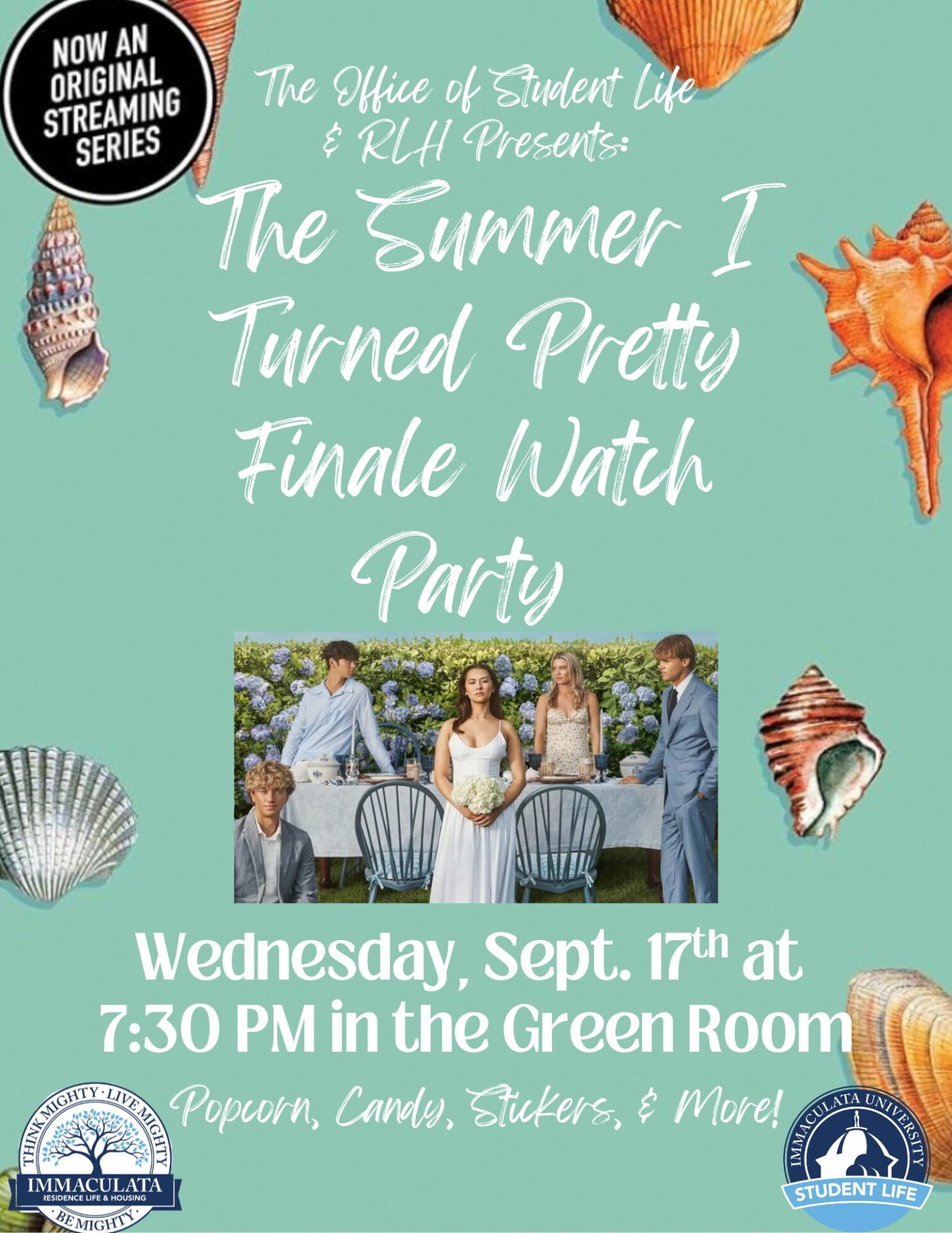The Summer I Turned Pretty Finale Watch Party! - Immaculata University